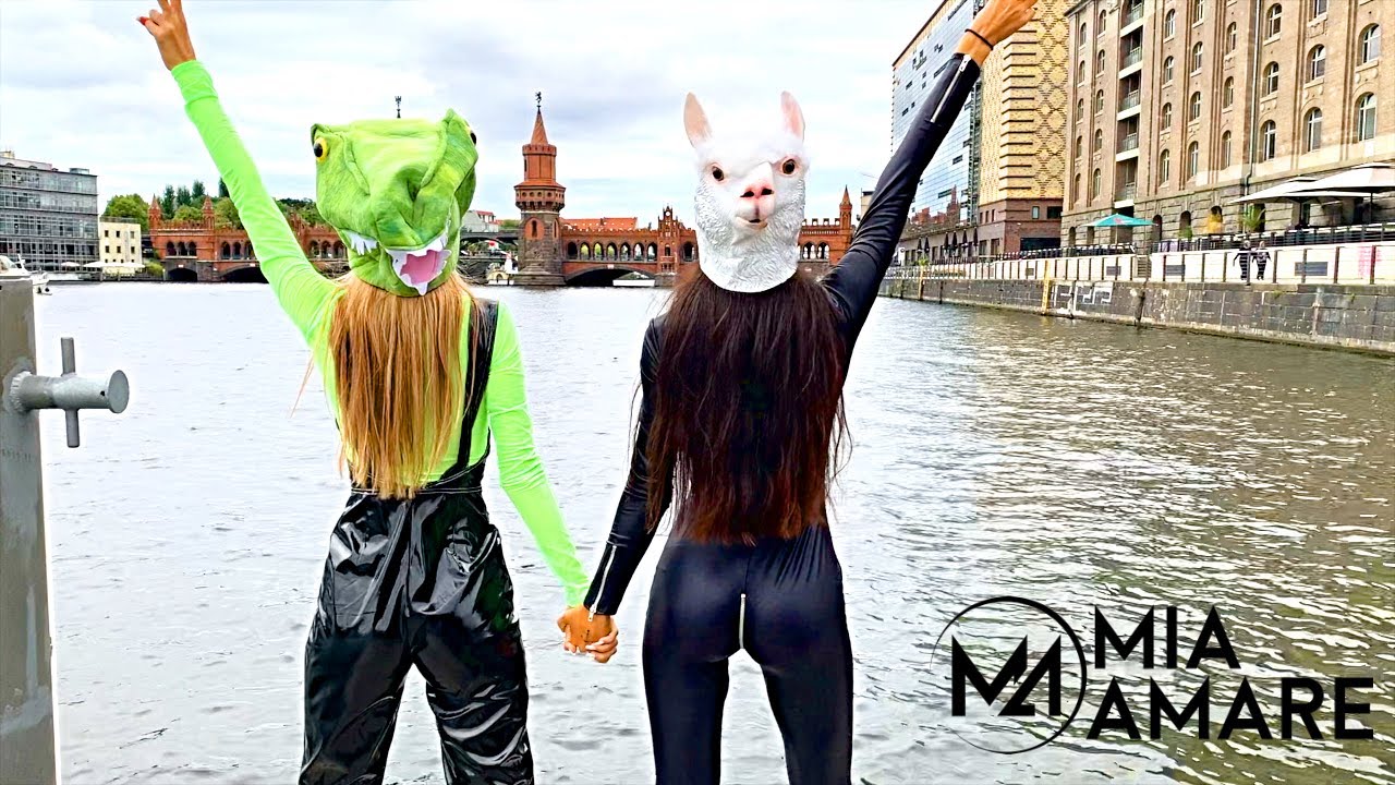 Mia Amare, Sarah Maddack - Llama Kidnapping Dinosaur (Official Video ...