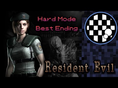 Resident Evil Remake | Hard Mode | Jill Best Ending