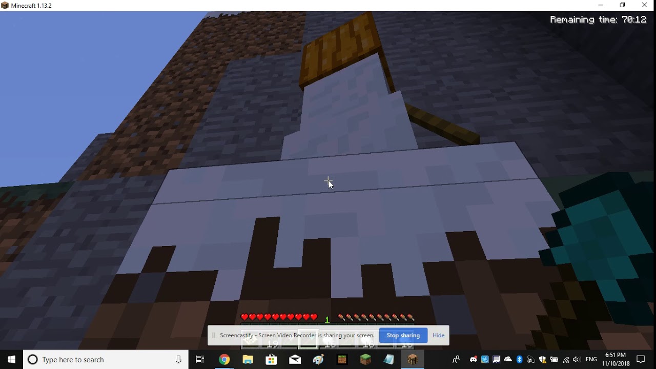 Minecraft The Easiest Snowball Farm EVER - YouTube