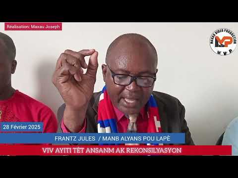 MÈT FRANTZ JULES MANDE TÈT ANSANM KI KA SOVE PEYI A - YouTube