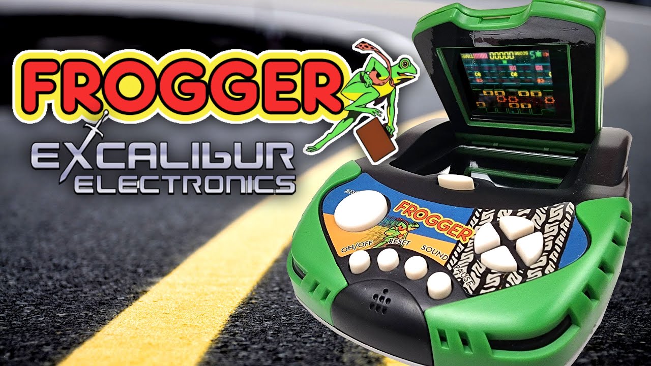 FROGGER 2005 Reflective Screen Handheld | Excalibur Electronics - YouTube
