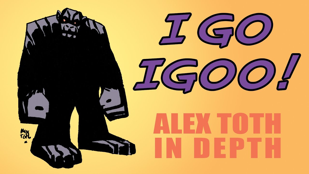 I Go Igoo! - The Herculoids' rock ape design - Alex Toth In Depth ...
