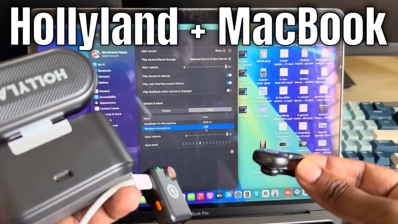 How to connect Hollyland LARK M2S with MacBook (Exact Way) - YouTube