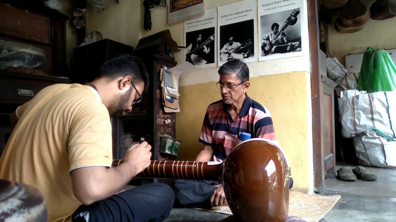 Naskar & Co. Sitar Making - YouTube
