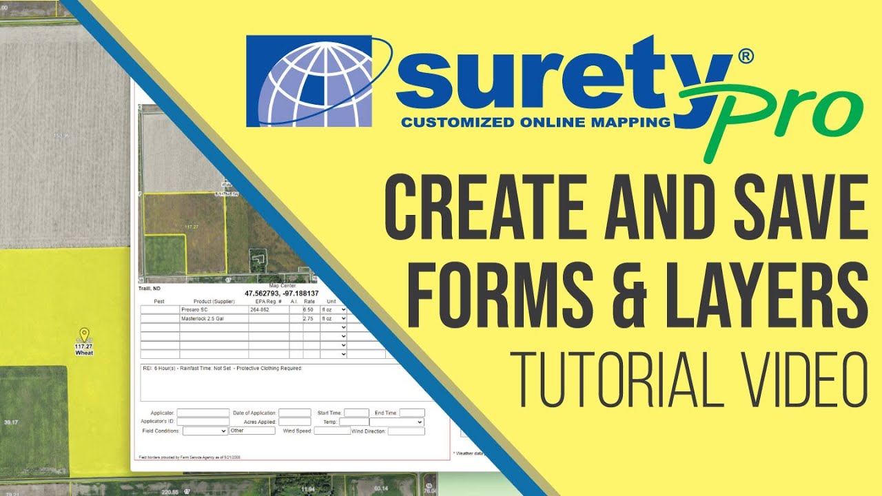 Getting Started with Surety Pro - Saving Forms & Layers - YouTube