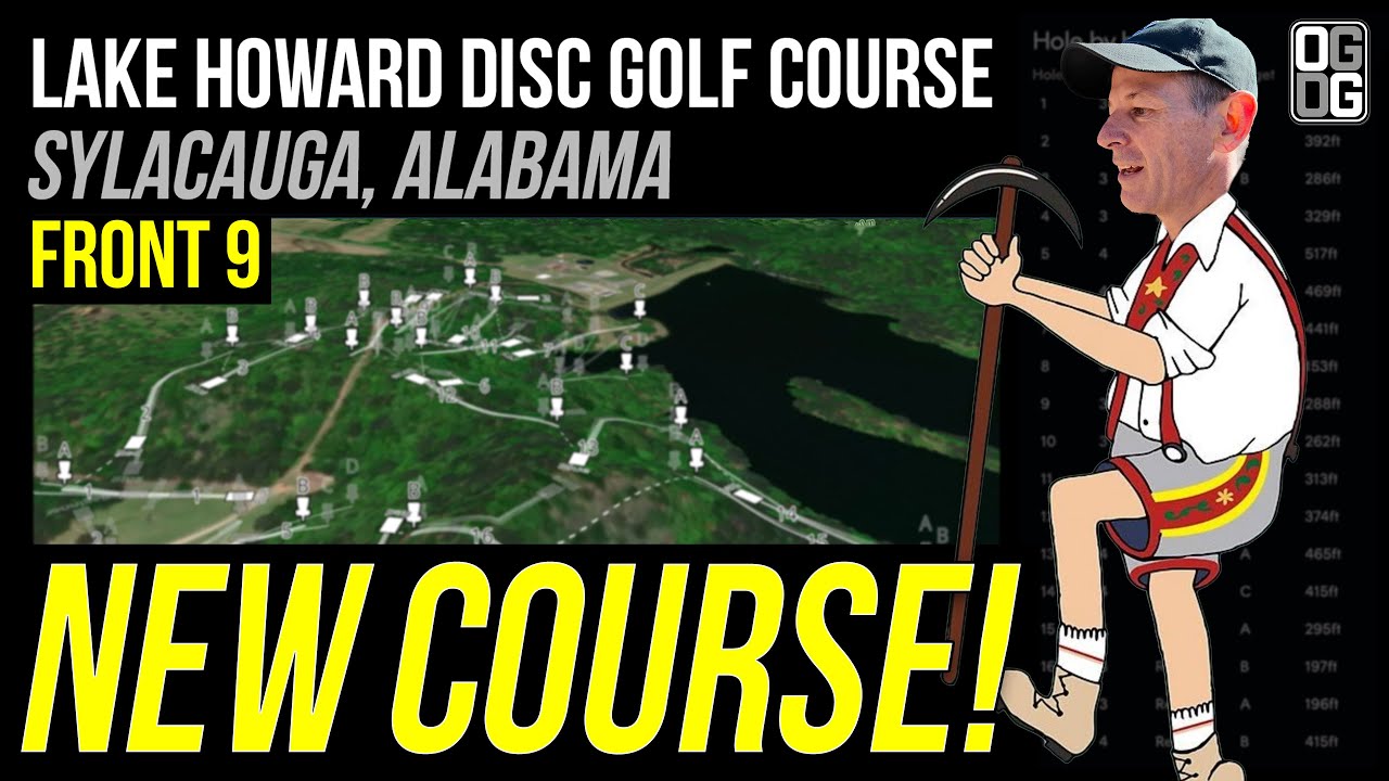 New Disc Golf Course Lake Howard Alabama front 9 | Disc Golf Course ...