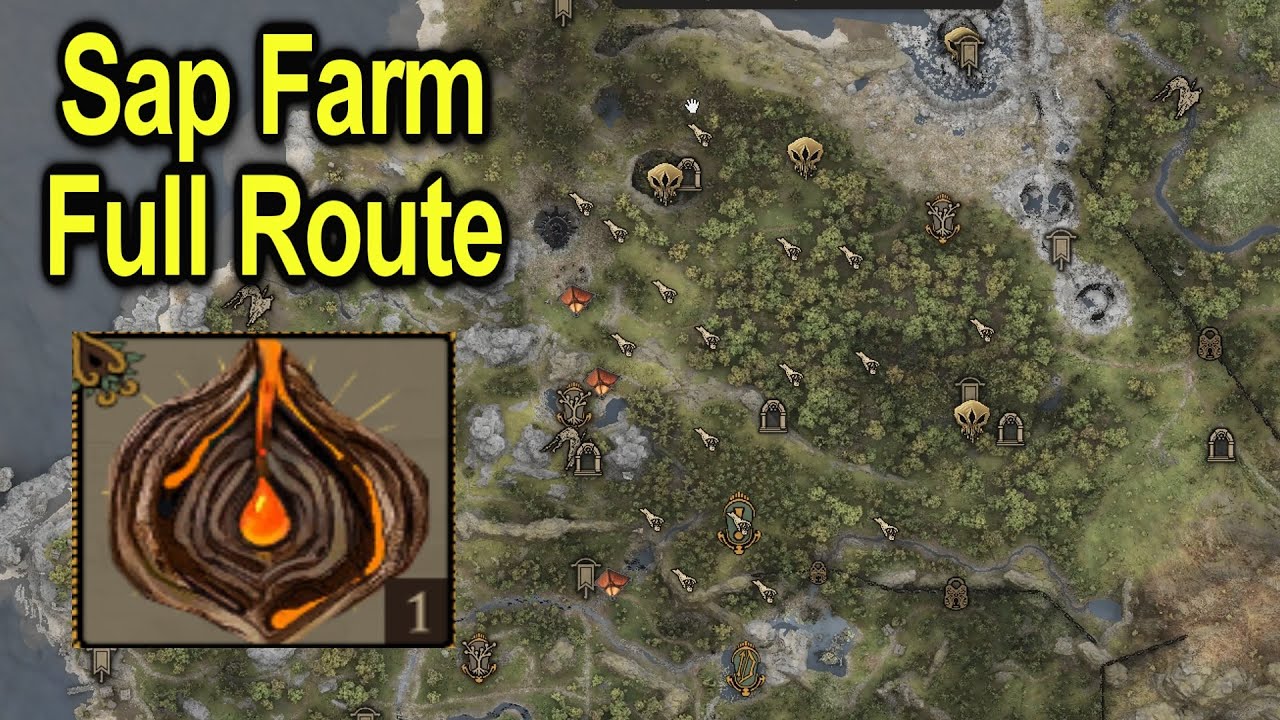 Wevetwood Sap farm run | Full Route | Soulframe - YouTube