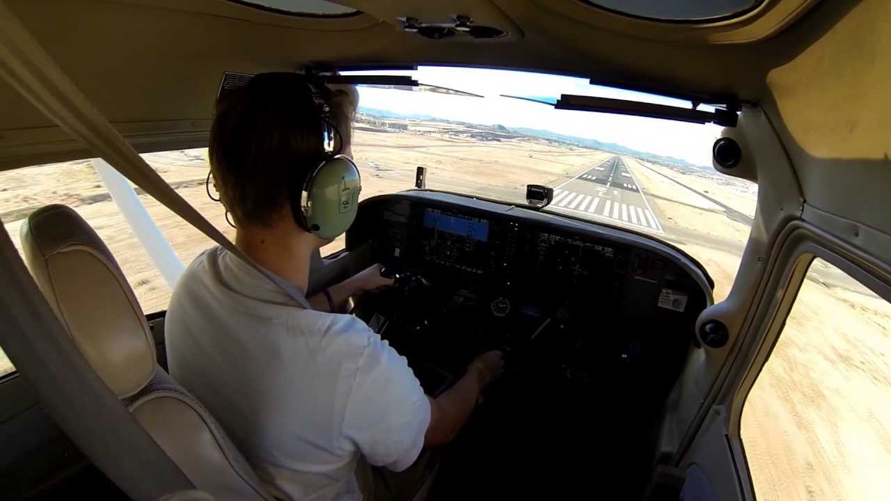 |First Solo| One lap around the Traffic Pattern Embry-Riddle Prescott ...