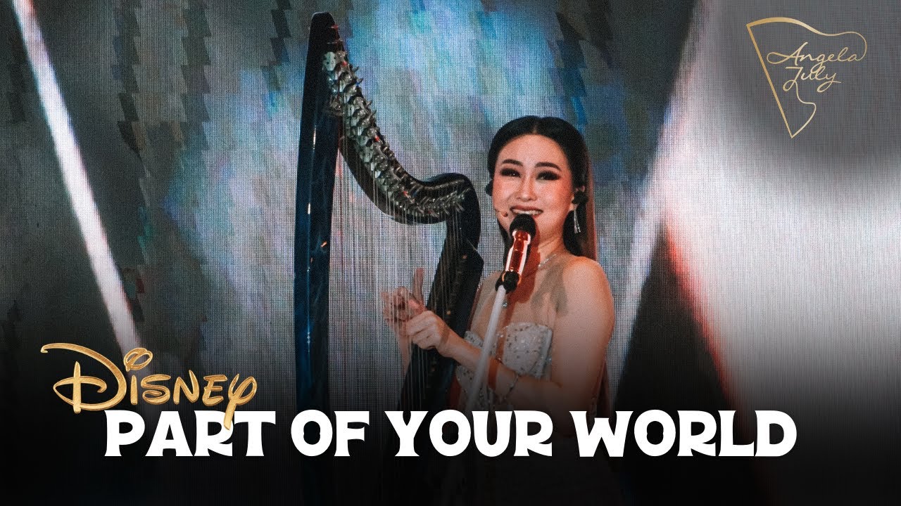 PART OF YOUR WORLD - DISNEY LITTLE MERMAID | LIVE HARP AND VOCAL ...