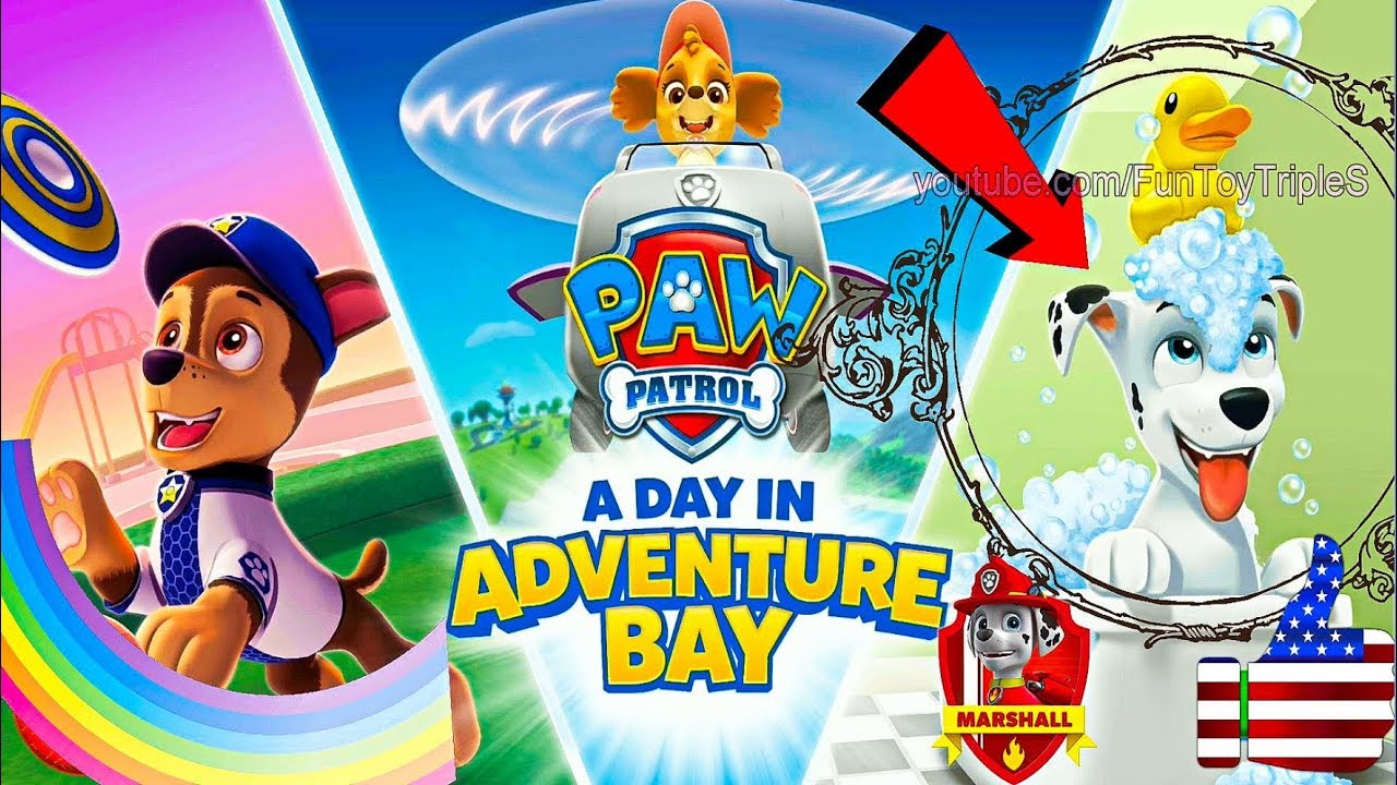 PAW Patrol: A Day in Adventure Bay - Marshall #3 - YouTube