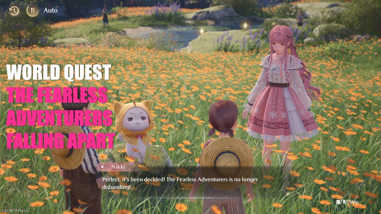 Infinity Nikki (Reunion Playtest) | The Fearless Adventurers Falling ...