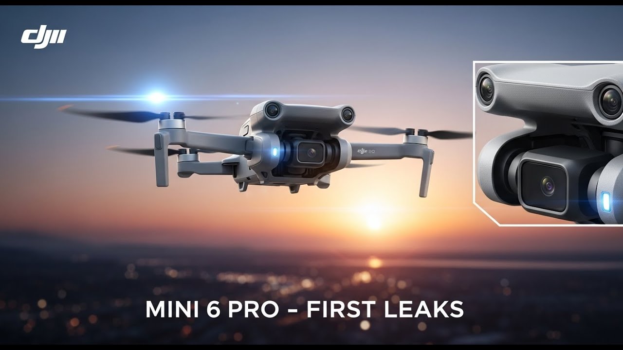 DJI Mini 6 Pro – First Leaks Are Insane! 6K Camera, 40 Min Flight, Full ...