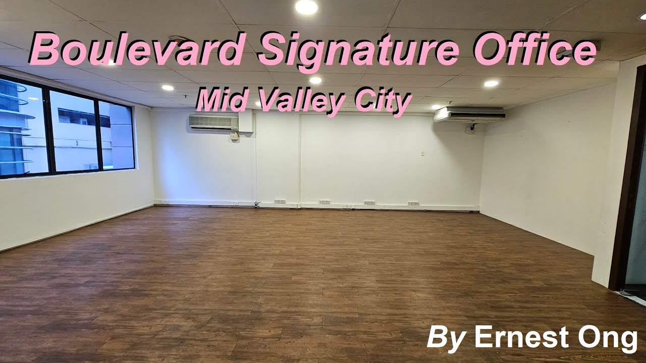 Boulevard Signature Office Mid Valley City (2,045 sqft) For Rent / Sale ...