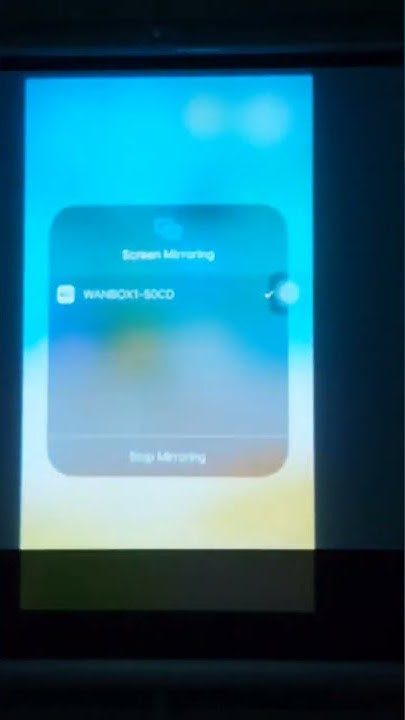 Wanbo x1 Samescreen screen mirroring iphone #shorts - YouTube
