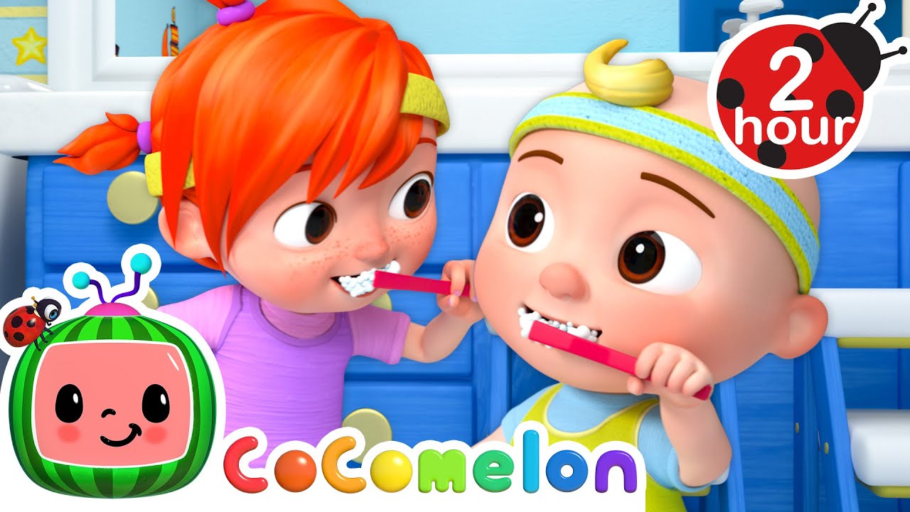 Brush It! Brush Your Teeth Song 🪥🦷 | CoComelon - Kids Cartoons & Songs ...