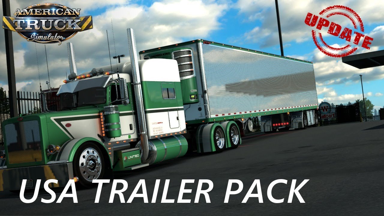 USA TRAILER PACK GETS A MASSIVE UPDATE 1.37 | JON RUDA GREAT DANE AND ...