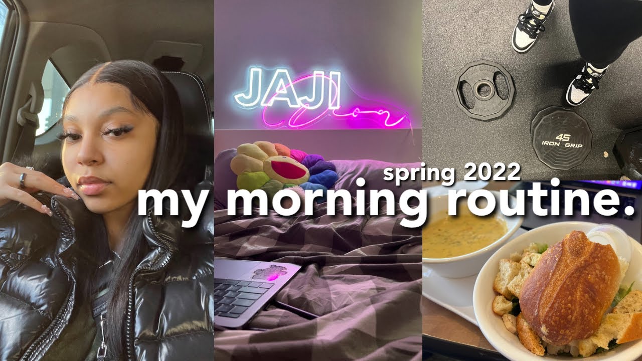 My Productive Spring Morning Routine 2022 - YouTube
