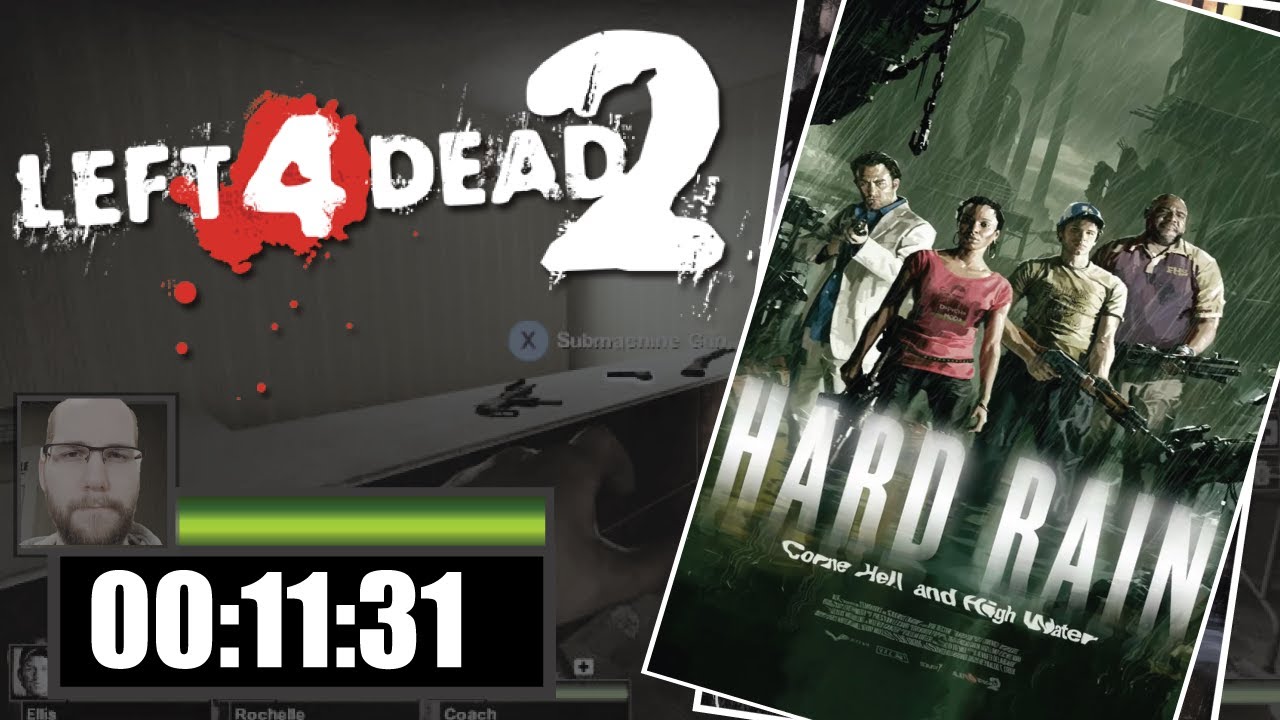 Left 4 Dead 2 Hard Rain Speedrun - 11:31 IGT - YouTube