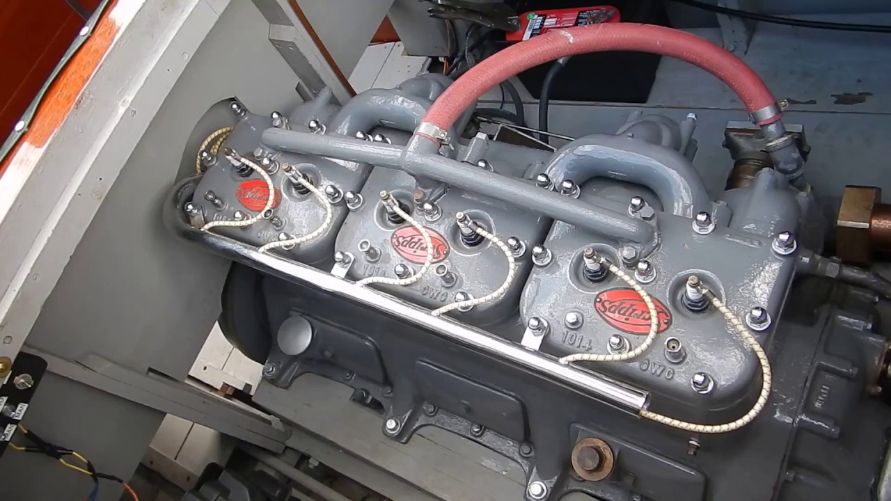 Virginia Belle Scripps Engine Test - YouTube