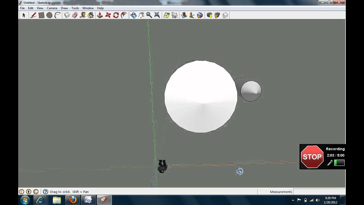 How to make a rocket in Google Sketchup Rocket - YouTube