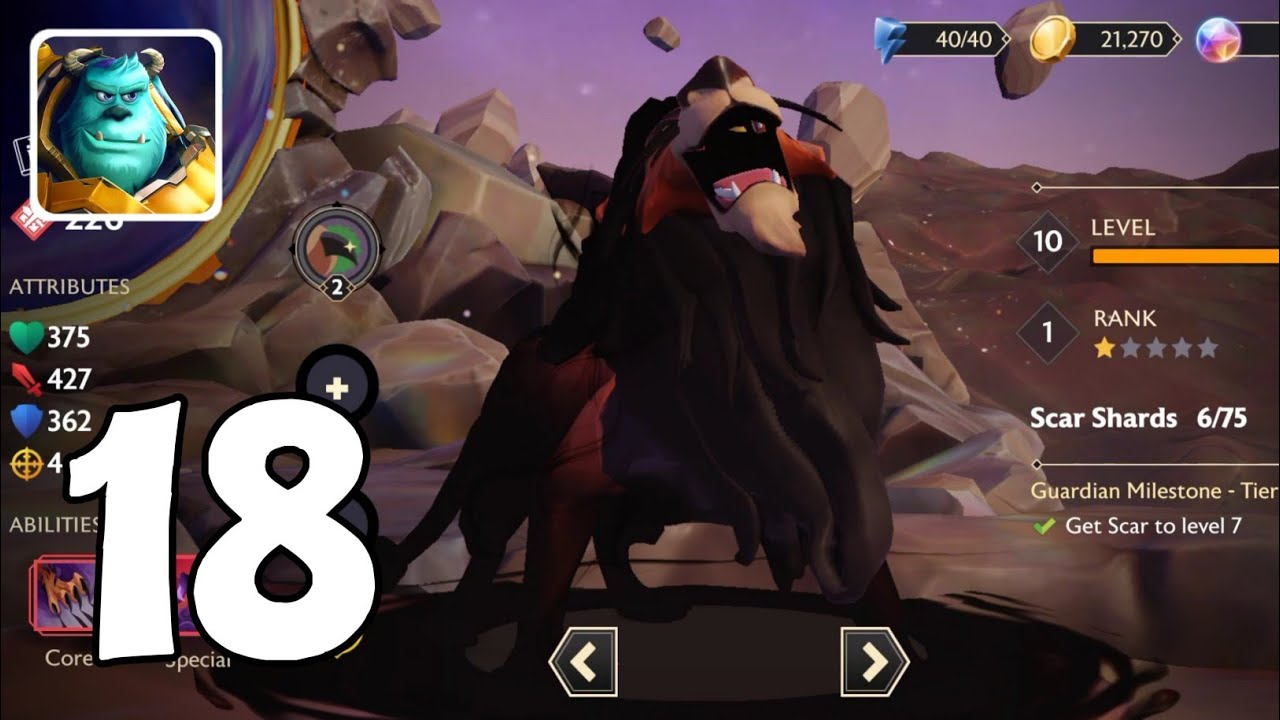 Disney Mirrorverse - DARK MAGIC SCAR LEVEL 10 Part 18 (Android GamePlay ...