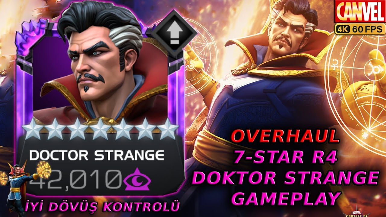 7-STAR R4 DOKTOR STRANGE BUFF GAMEPLAY | FULL DÖVÜŞ HAKİMİYETİ VE ORTA ...