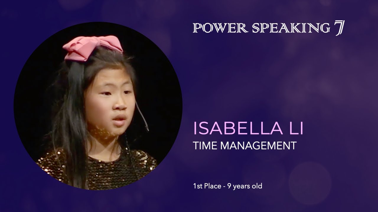 Isabella Li | Time Management - YouTube