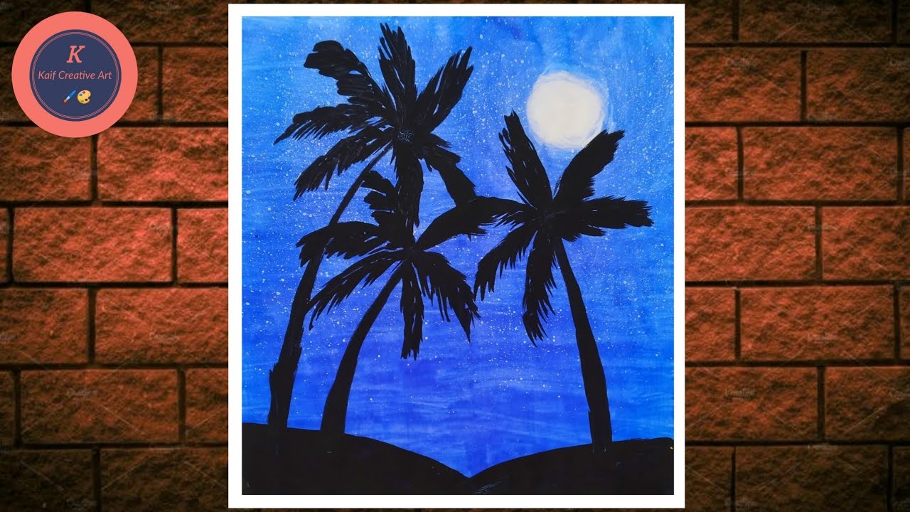 Easy Watercolor Drawing for Beginners | Watercolor Drawing Tutorial ...