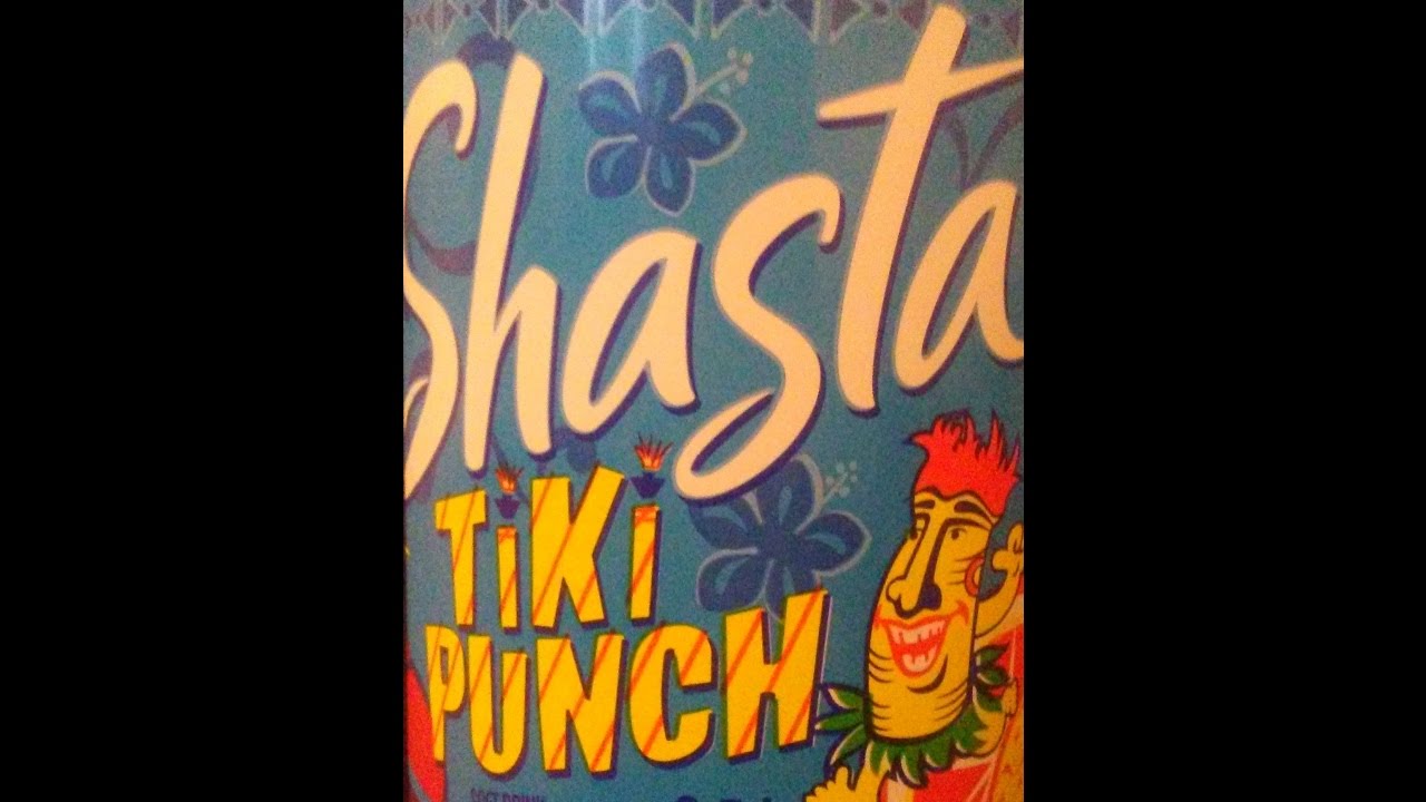Shasta Tiki Punch 2017 2.5L Bottle - YouTube