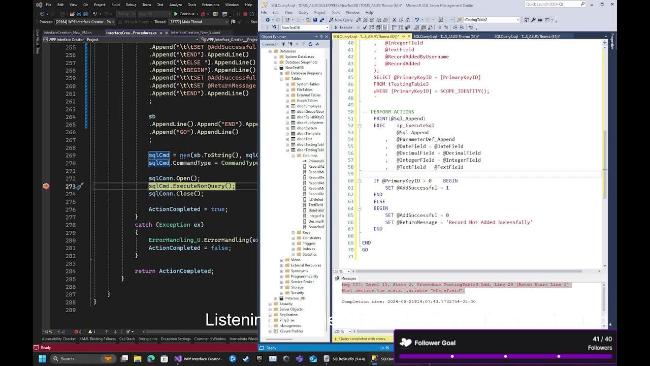 Working on my Desktop App (WPF, MVVM, XAML, C#, SQL, Sqlite) - YouTube