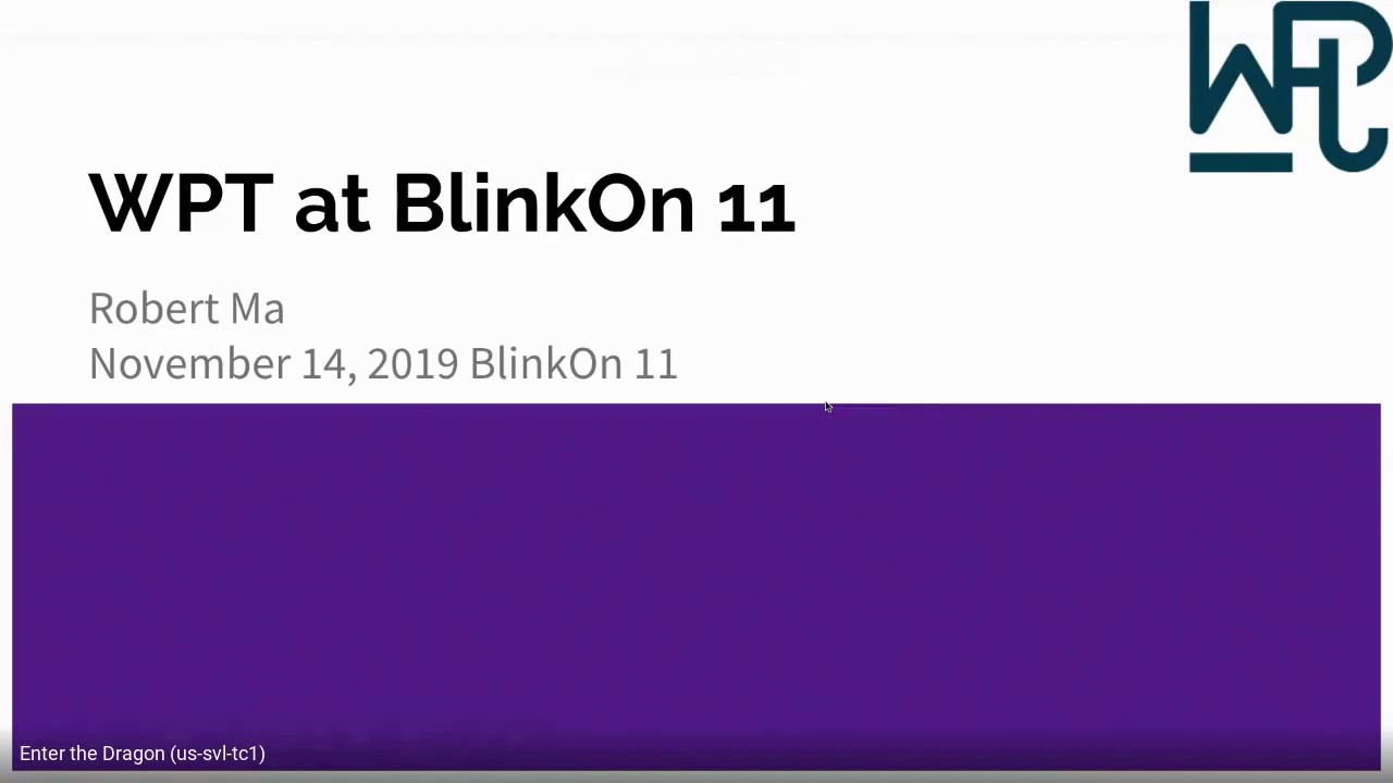 BlinkOn 11: Web Platform Tests - YouTube