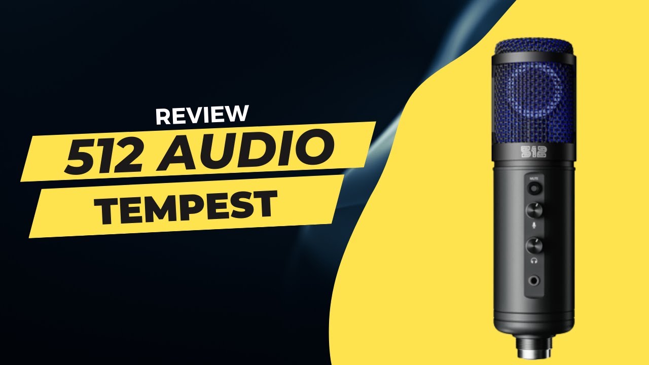 512 Audio Tempest Review | USB Microphone - YouTube
