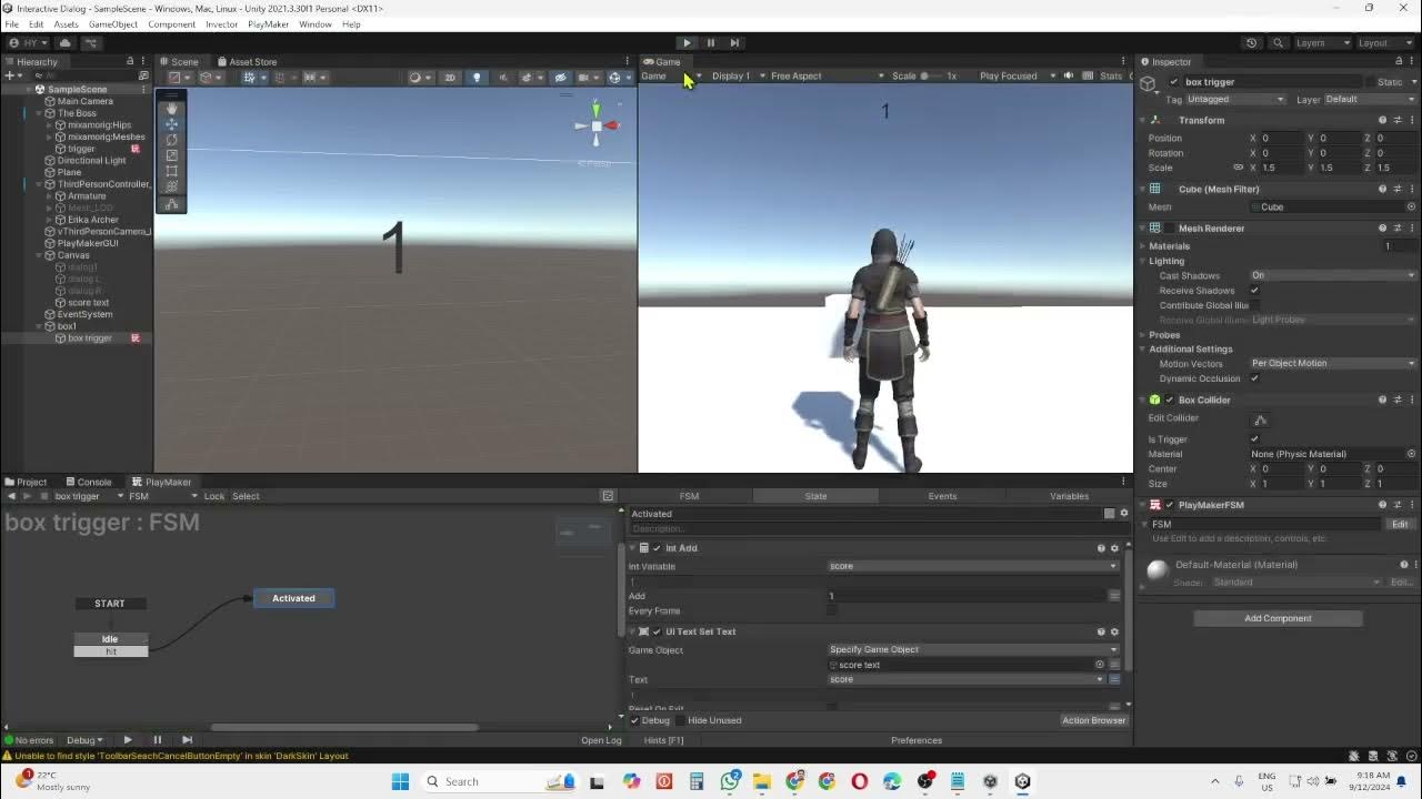 Unity Basic Scoring - YouTube