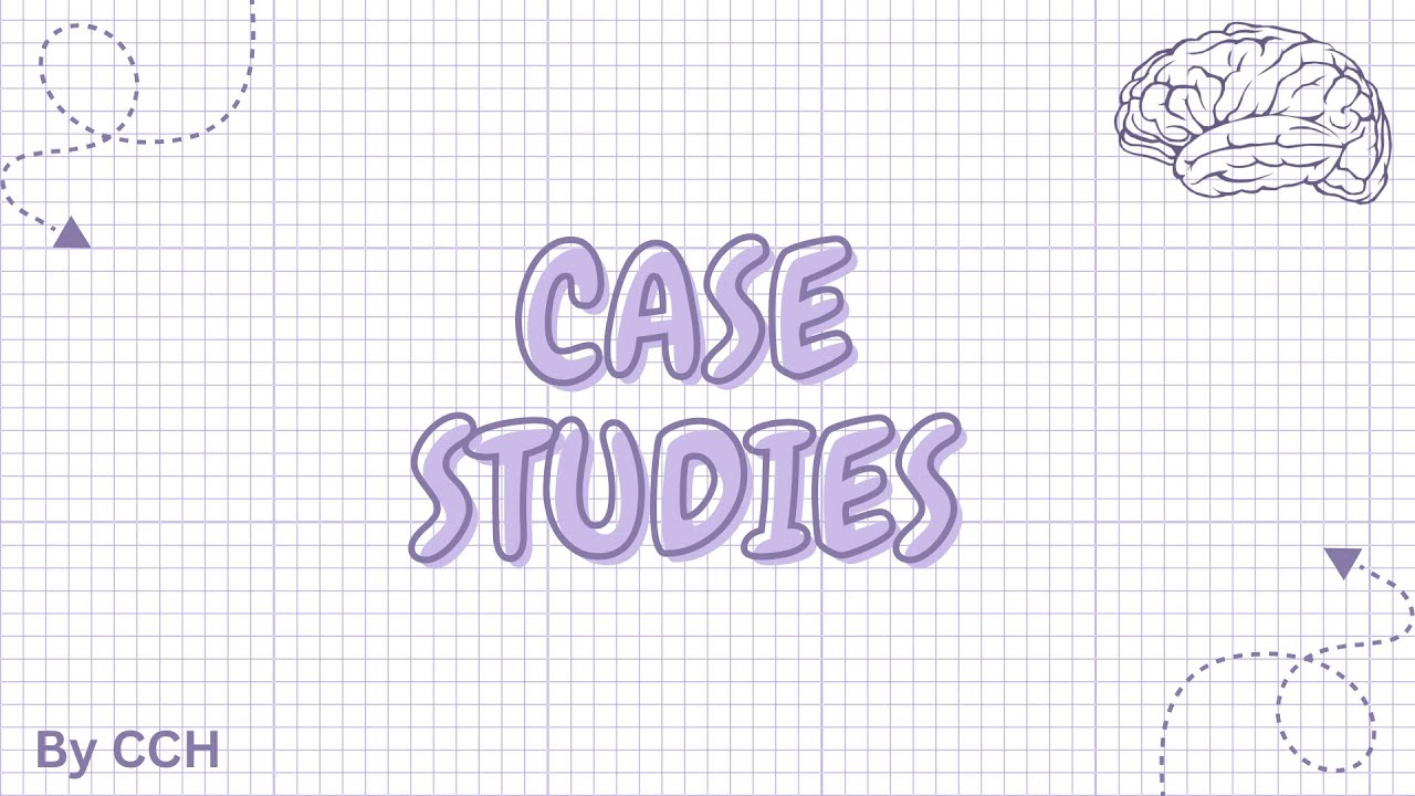 AQA ALEVEL PSYCHOLOGY - Research Methods: Case Studies - YouTube