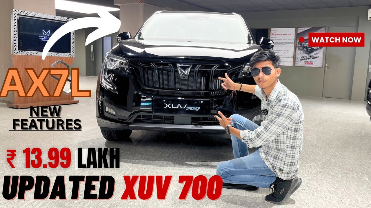 New Mahindra XUV 700 AX7L 2025 Model review. 2025 XUV 700 AX7L design ...