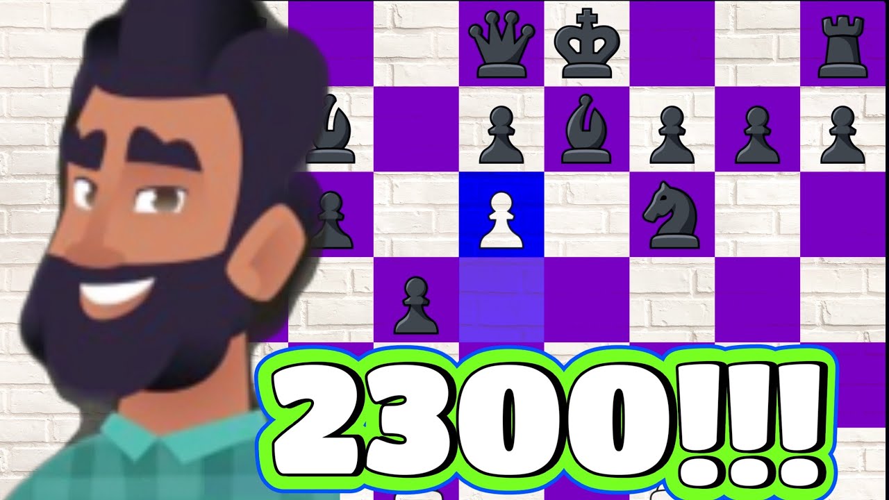 BEAT 2300 RATED CHESS PLAYERS USING THE BASICS - YouTube