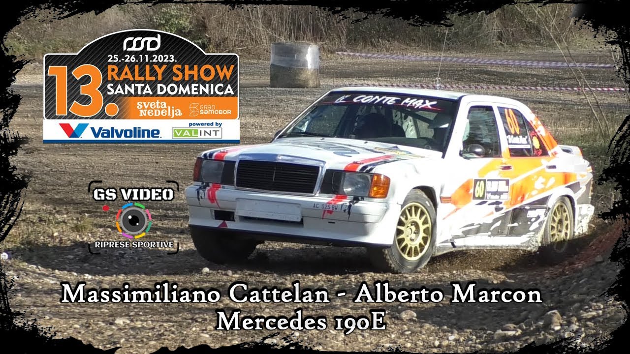 Rally Show Santa Domenica 2023 | Massimiliano Cattelan - Alberto Marcon ...