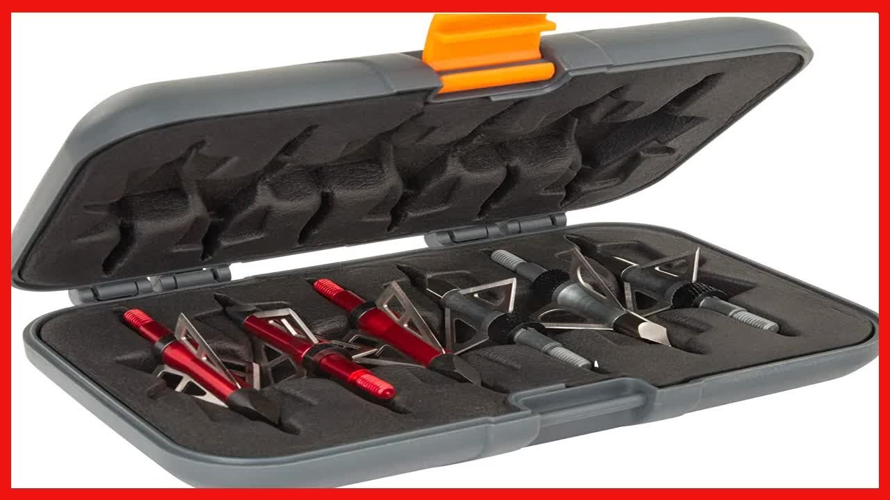 Allen Company Titan Broadhead Box & Caddy, Holds 6 Broadheads - YouTube