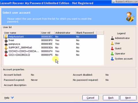 Lazesoft Recover My Password, how to recover forgotten Windows password ...