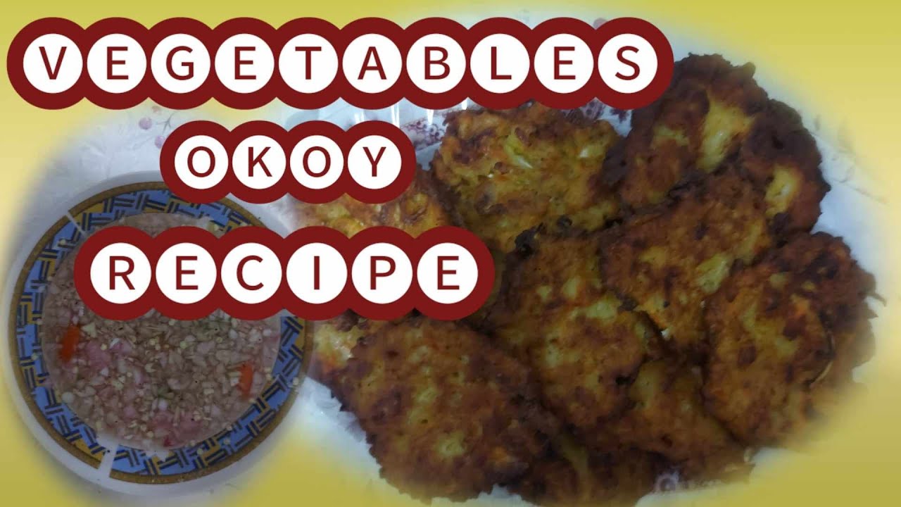 How to cook | make| Vegetable okoy|Easy and simple recipe|delicious ...