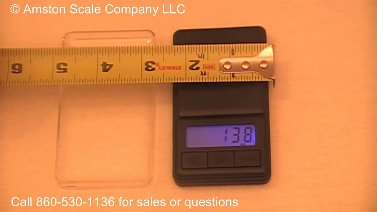 Overview of the Amston Scales EX 500 X 0.1 Gram Pocket Scale - YouTube