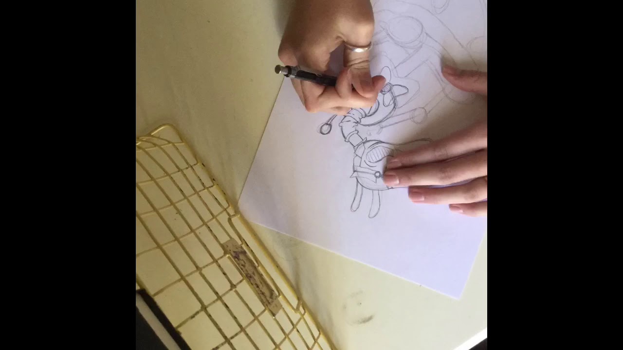 Phear Lap (from Cuphead) Speedpaint //ALSO A VOICE REVEAL BECAUSE WHY ...