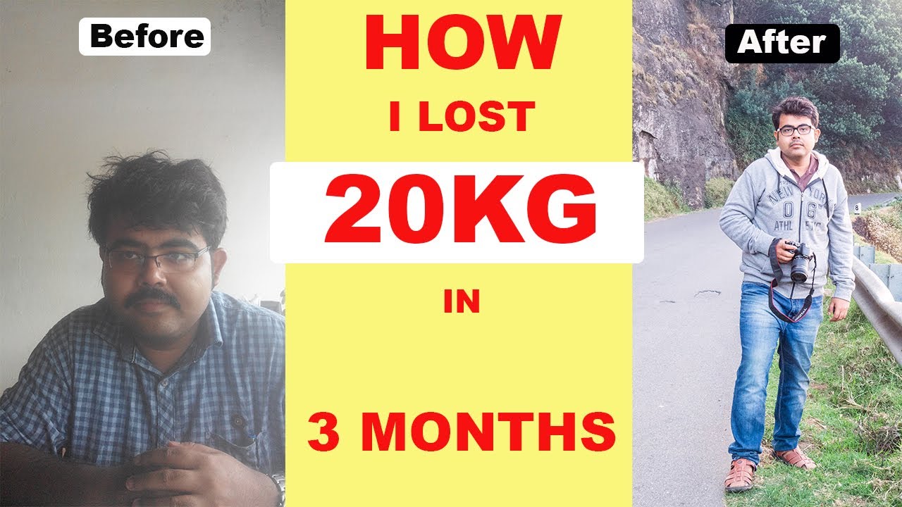 Body Transformation Fat to Fit | 20Kg Lost in 3 Months - YouTube