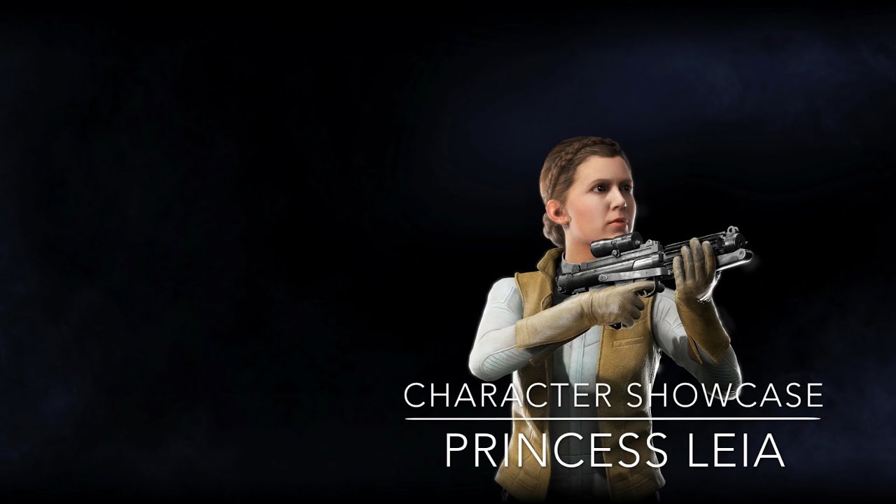 || Star Wars Battlefront II || Character Showcase: Princess Leia - YouTube