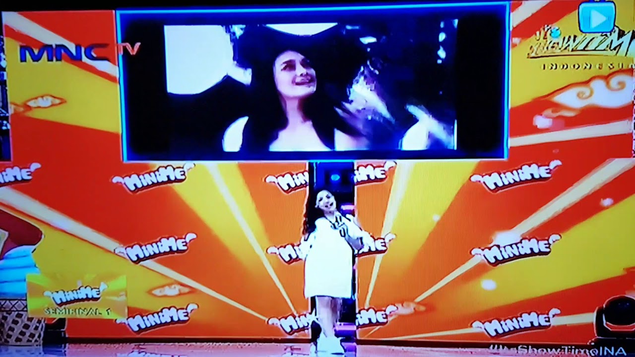 Semi Final "It Showtime" - MNC TV, Nadhifa Syakira as minime Luna Maya ...