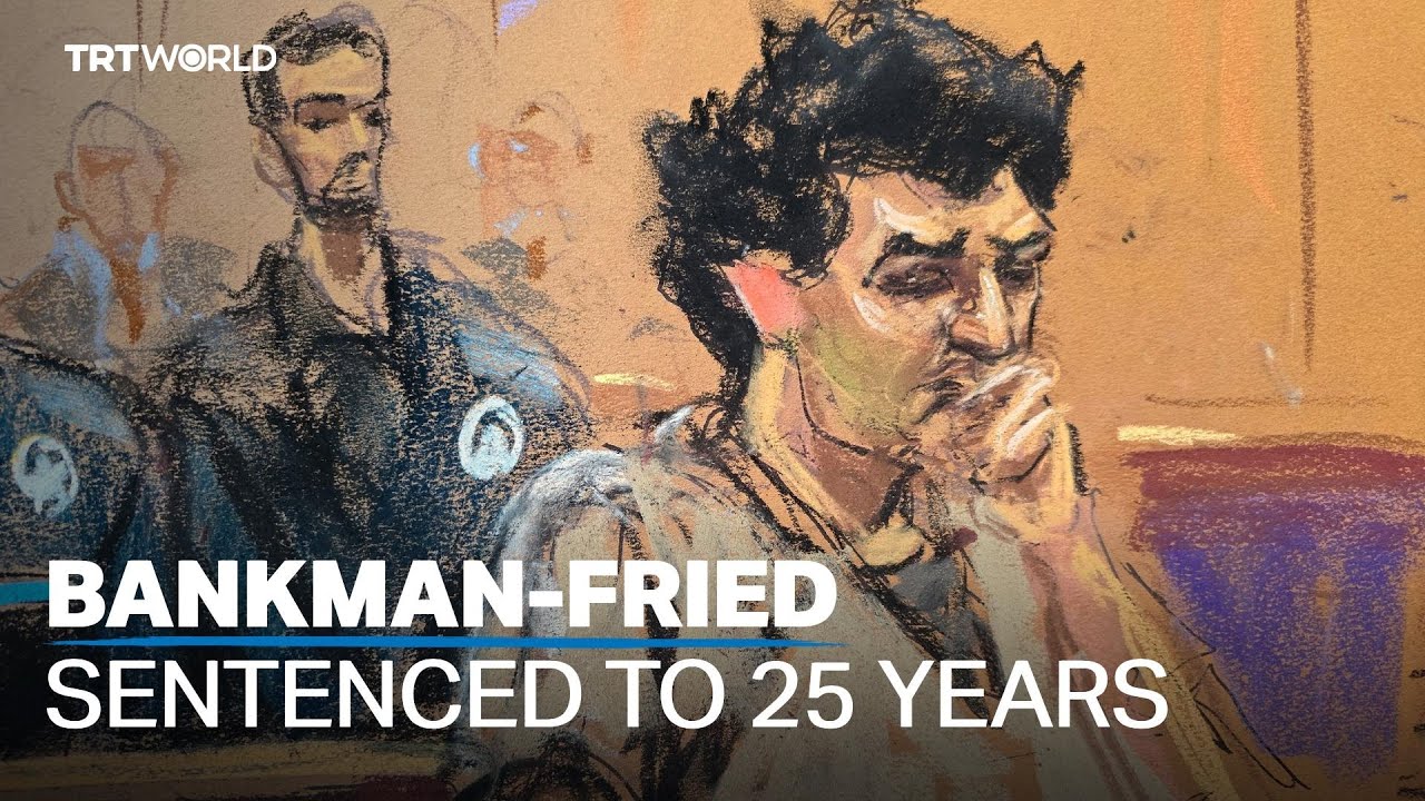 FTX founder Sam Bankman-Fried sentenced to 25 years - YouTube
