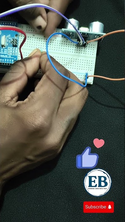 Easy Arduino Project Light Up an LED with an Ultrasonic Sensor #arduino #experiment # ...