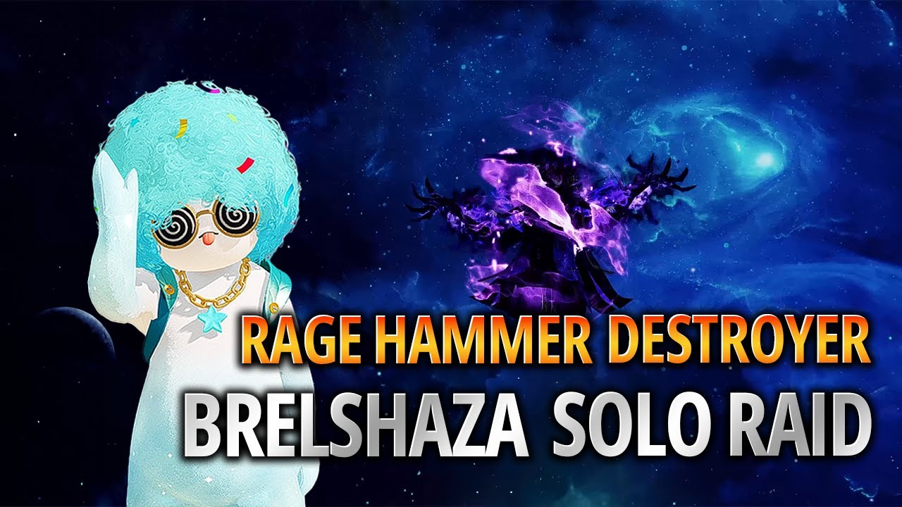 [LostArk]1540 Rage Hammer Destroyer - Brelshaza Single mode(solo raid ...