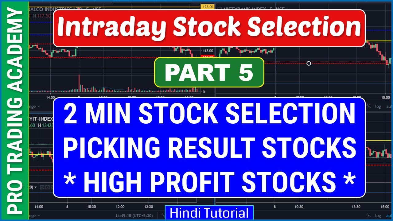 How to Select Stocks for Next Day Intraday Trading? | Within 5 Minutes ...