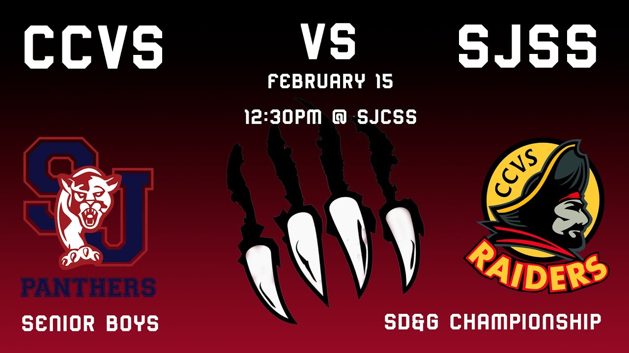 SJCSS Senior boys basketball SD&G - YouTube